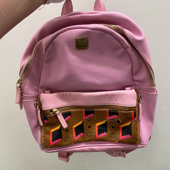 MCM | Bags | Mcm Pink Backpack | Poshmark